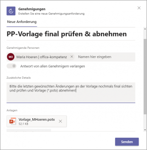 So werden Genehmigungen ganz einfach und 100 % digital erledigt ...